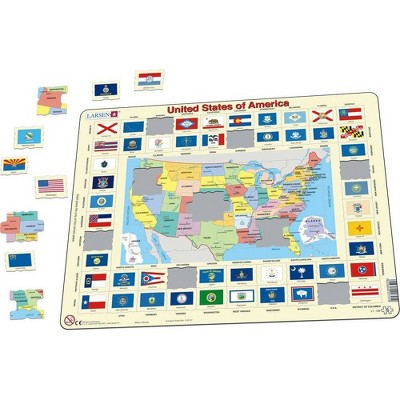 Springbok Larsen United States Of America State Flags Educational ...