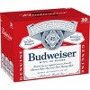 Budweiser Lager Beer - 30pk/12 Fl Oz Cans : Target