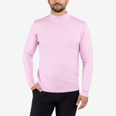 X Ray Men's Turtleneck Neck Pullover Sweaters (big & Tall) In Pale Pink ...