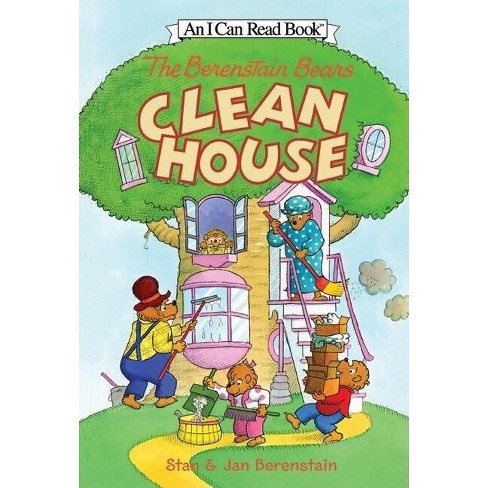 The Berenstain Bears Clean House - (i Can Read Level 1) By Jan Berenstain & Stan Berenstain ...