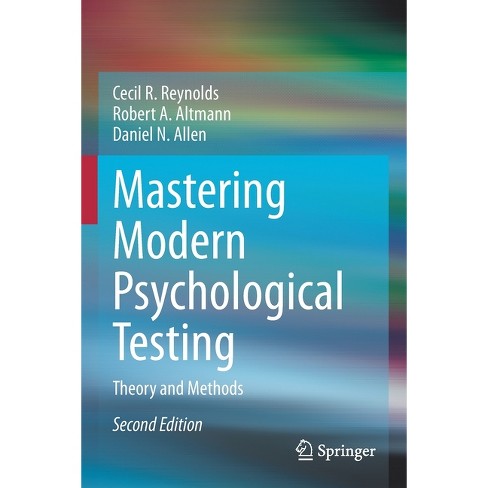 Mastering Modern Psychological Testing - 2nd Edition By Cecil R ...