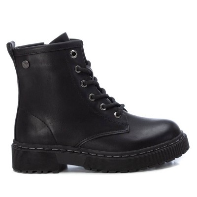 Xti Young Ladies Lace-up Boots 150621 - Black, 3 : Target