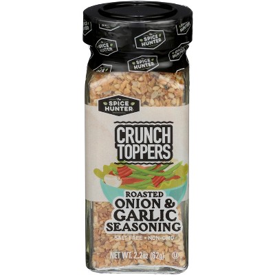 The Spice Hunter Crunch Toppers Roasted Onion & Garlic Seasoning - Pack ...