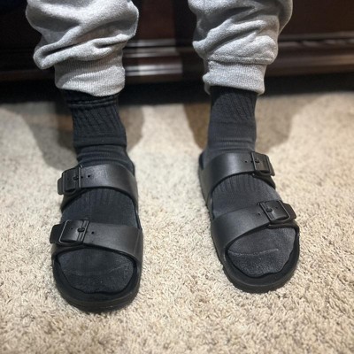 Men's Carson Two Band Slide Sandals - Goodfellow & Co™ Olive Green 10 ...