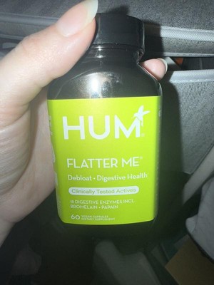 Hum Nutrition Flatter Me Digestive Enzymes For Fast Bloating Relief ...