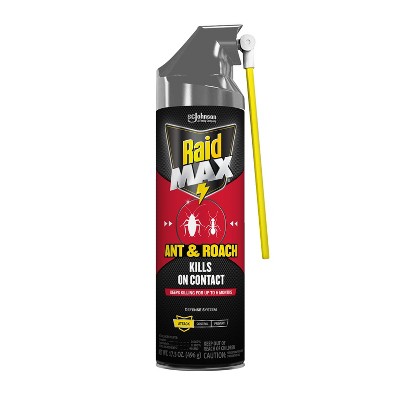 Raid Max Ant And Roach Pesticide - 14.5oz : Target