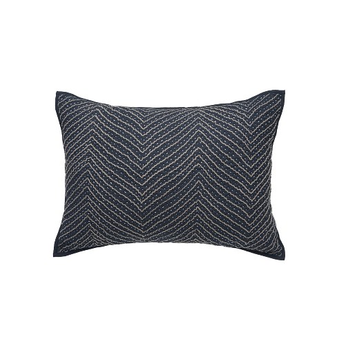 Carol & Frank 20" X 26" Jackson Onyx Cotton Standard Sham - Machine ...