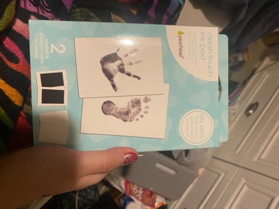 Pearhead Clean-touch Print Pad - Black - 2pk : Target