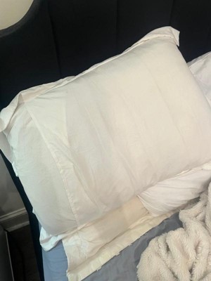 Standard Medium 2pk Machine Washable Total Allergy Defense Pillow White - Allerease : Target