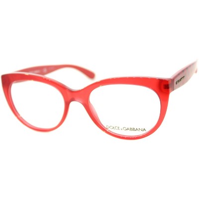 Dolce & Gabbana Womens Cat Eye Eyeglasses Red 51mm : Target