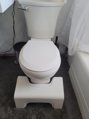 7" Fold-n-stow Foldable Toilet Stool White - Squatty Potty : Target