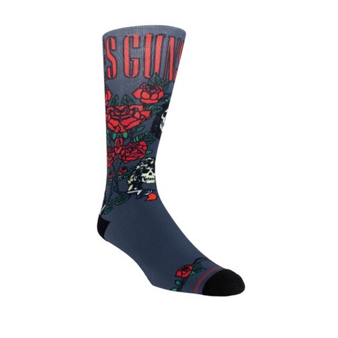 Guns 'n Roses Men's Crew Socks, Dye Sublimation, Specical Edition- 1 ...