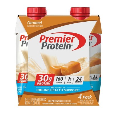 Premier Protein Nutritional Shake - Caramel - 11 Fl Oz/4pk : Target