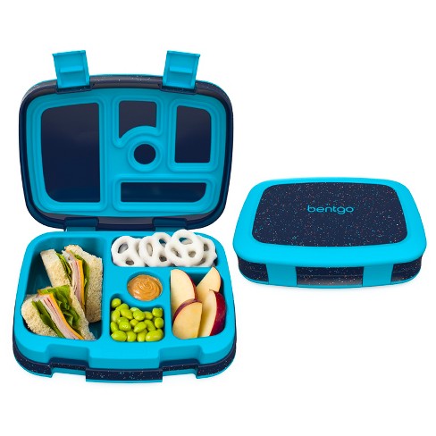 Bentgo Kids' Leakproof Bento Lunch Box- Abyss Blue Confetti : Target
