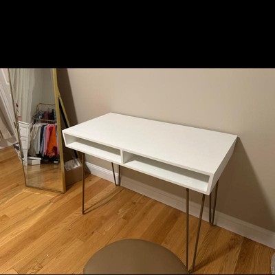 Hairpin Writing Desk With Storage - Threshold™ : Target