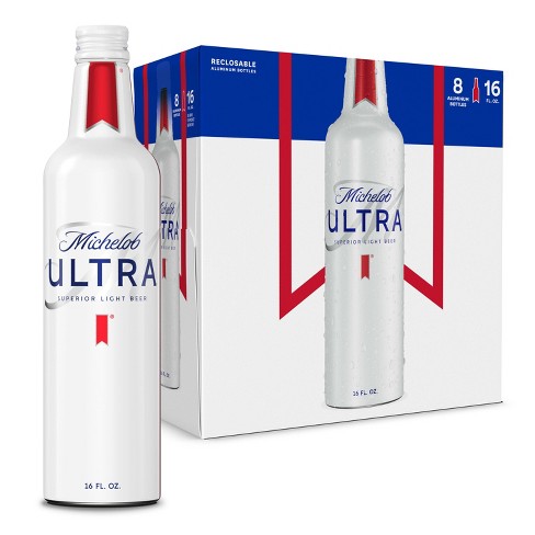 Michelob Ultra Beer - 8pk/16 Fl Oz Aluminum Bottles : Target