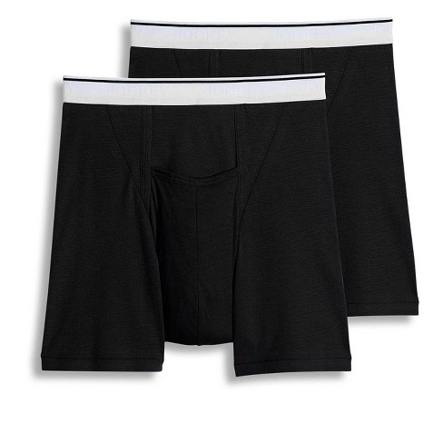 Jockey Men's Pouch 5" Boxer Brief - 2 Pack 2xl Black : Target