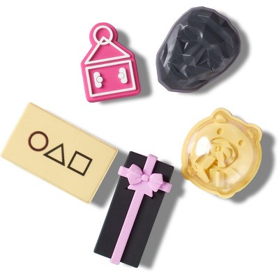 Crocs Jibbitz Squid Game Shoe Charms 5pk : Target