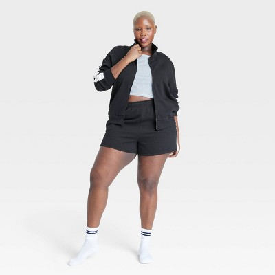 Women's Zip-up Sweatshirt - Colsie™ Black Xxl : Target