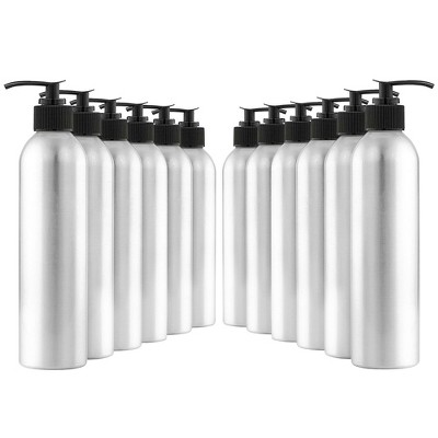 Royal Massage 8oz Bullet Round Massage Oil/lotion/liquid Bottle With ...