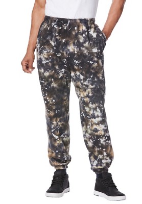 Kingsize Men's Big & Tall Fleece Elastic Cuff Sweatpants - Tall - 6xl ...
