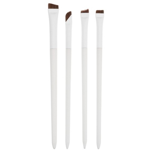 Unique Bargains Makeup Brushes Sets White 4 Pcs : Target