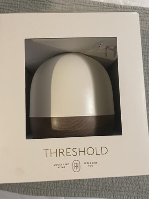 White Top And Woodgrain Base 300ml Large Diffuser - Threshold ...