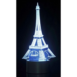 AZ Import 3D Eifel Tower Laser Cut Precision LED Lights : Target