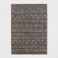 7'x10' Woven Fleck Area Rug Gray - Project 62™ : Target