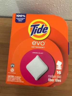 Tide Evo Spring Blast Laundry Detergent Tiles : Target
