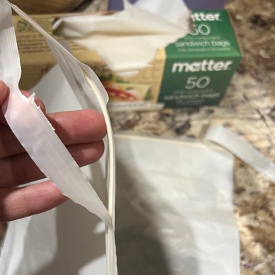 Matter Compostable Sandwich Bags - 50ct : Target