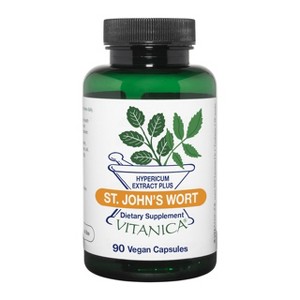 Vitanica St. John's Wort, 300 mg Standardized Extract 0.3% Hypericin ...