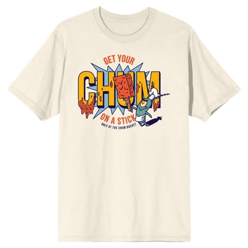 Spongebob Squarepants Chum Bucket Get Your Chum On A Stick Men's ...
