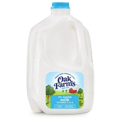 Oak Farms 1% Lowfat Milk - 1gal : Target