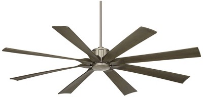 60" Possini Euro Design Modern Indoor Outdoor Ceiling Fan With Remote ...