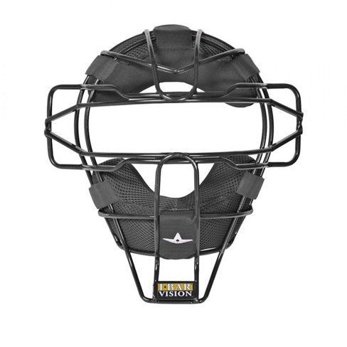 All-star Traditional Steel Catcher's Facemask Black : Target