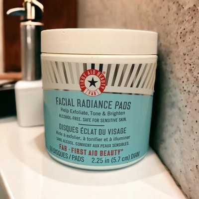 First Aid Beauty Compostable Facial Radiance Pads - 60ct - Ulta Beauty ...