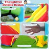 BATHWA Inflatable Water Park for Kids 3-12 w/370W Blower|Large Pool ...