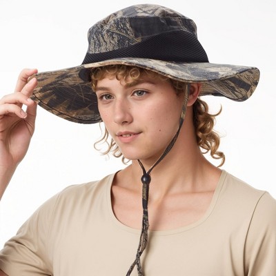 Solaris Camouflage Sun Hats For Women, Ponytail Hole Sun Hat, Uv ...