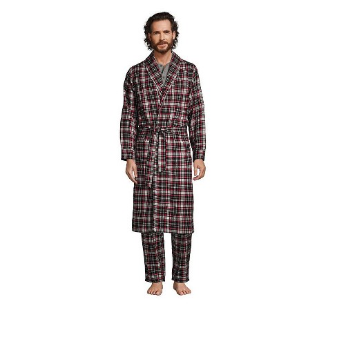 Lands' End Men's Flannel Robe : Target