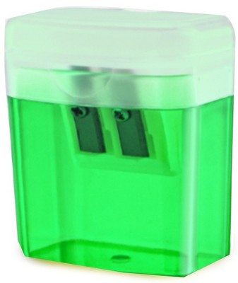 Enday 2-hole Sharpener W/recycle Bin, Green : Target