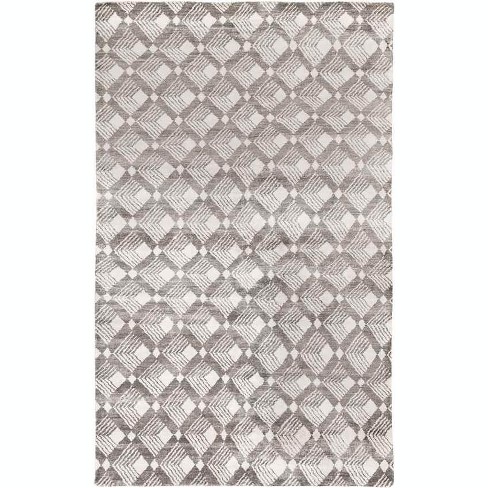 Mark & Day Lewisville 2'x3' Rectangle Knotted Indoor Area Rugs Gray ...