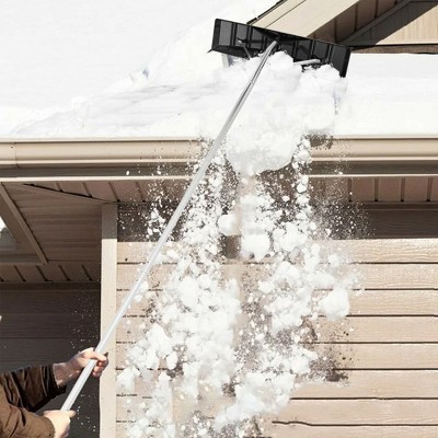 Skonyon 5.5 In. Snow Rake Shovel For Roof Cleaning With 20 Ft ...