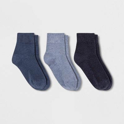 Women's Scallop Edge 3pk Ankle Socks - Universal Thread™ Oatmeal/cream ...