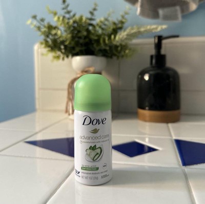 Dove Beauty Cool Essentials Antiperspirant Mini Deodorant Dry Spray ...