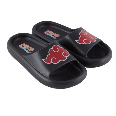 Naruto Shippuden Men's Comfort Slides - Naruto Uzumaki Sasuke Uchiha ...