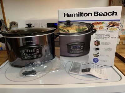 Hamilton Beach 6qt Probe Slowcooker 33768 : Target