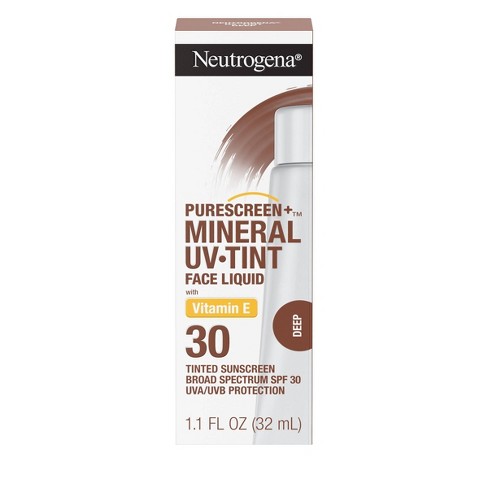 Neutrogena Mineral Uv Tint Sunscreen - Spf 30 - 1.1oz : Target