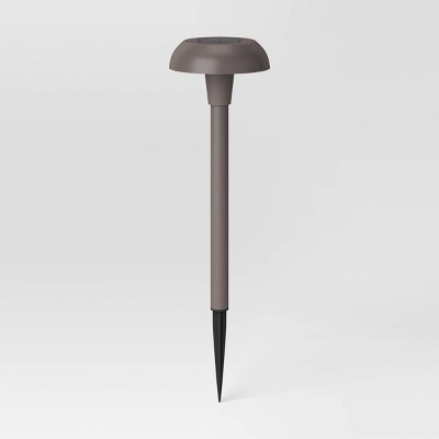 Nature Spring Stainless Steel Outdoor Stake Lighting - 12.2", Black ...