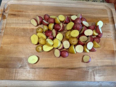 John Boos Boos Block Handle Board Series Large Reversible Wood Cutting ...